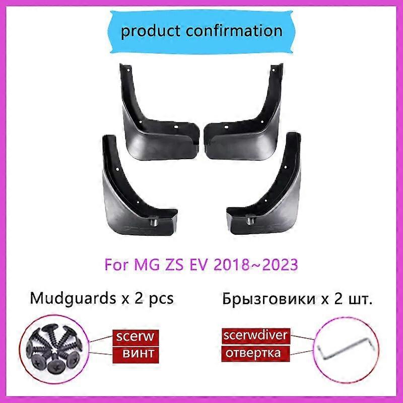 Car Fenders for MG ZS EV 2018~2023 2019 2020 2021 2022 Wheels Protector ...
