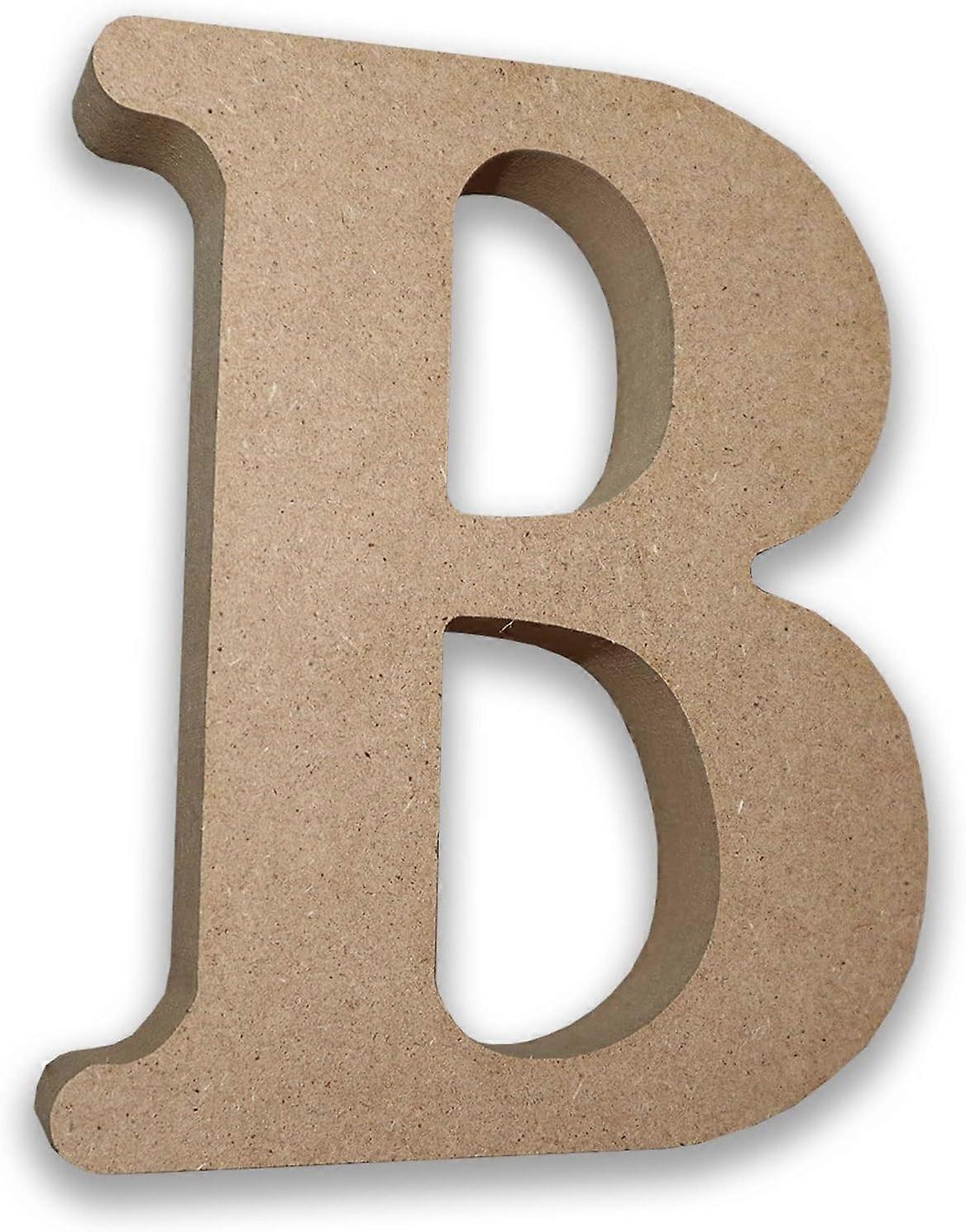 Wooden Letters for Crafts MDF Letter S (Large 13cm High x 2cm Deep) MDF ...