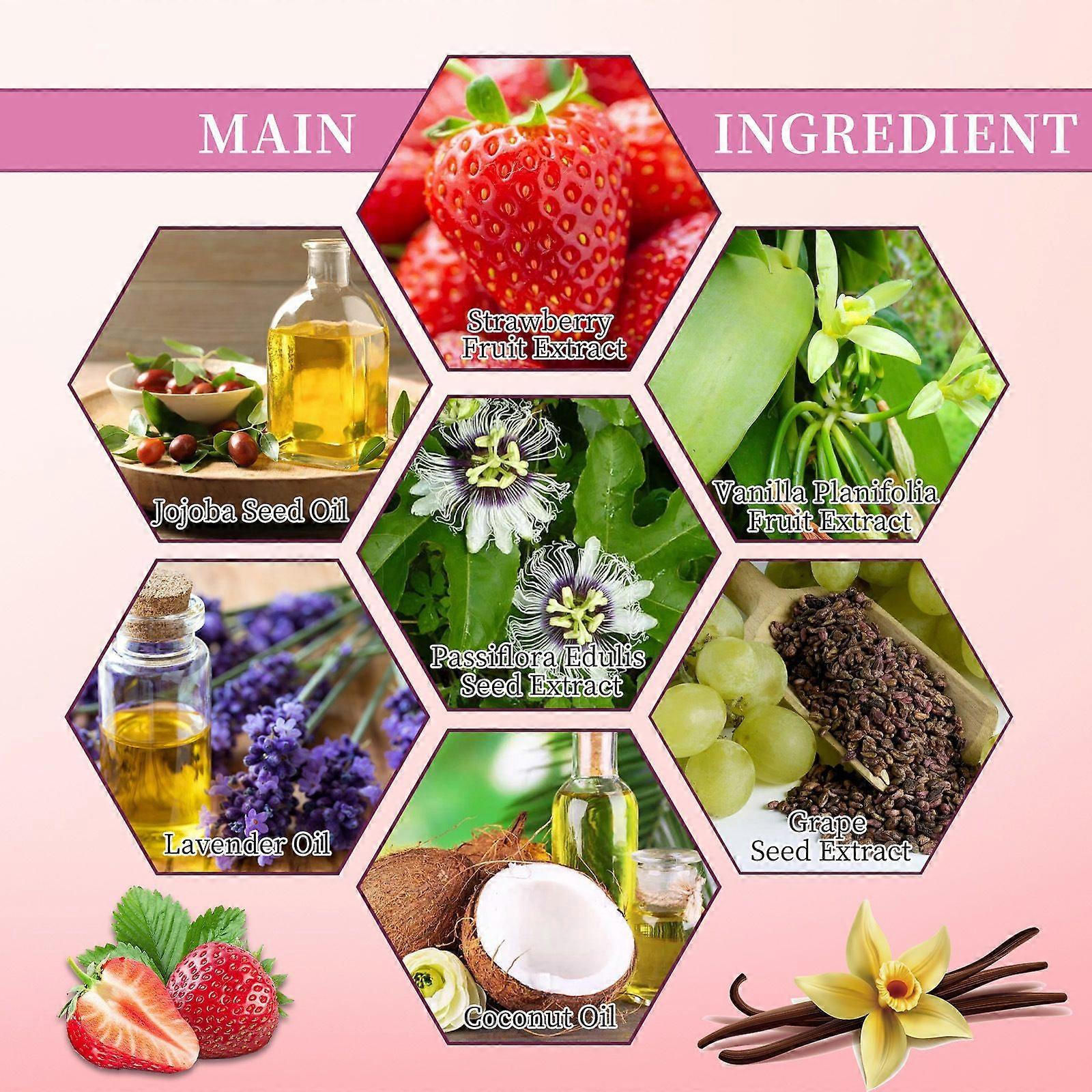 Strawberry Vanilla After Shave Oil for Smooth Skin, Soft Serve After ...