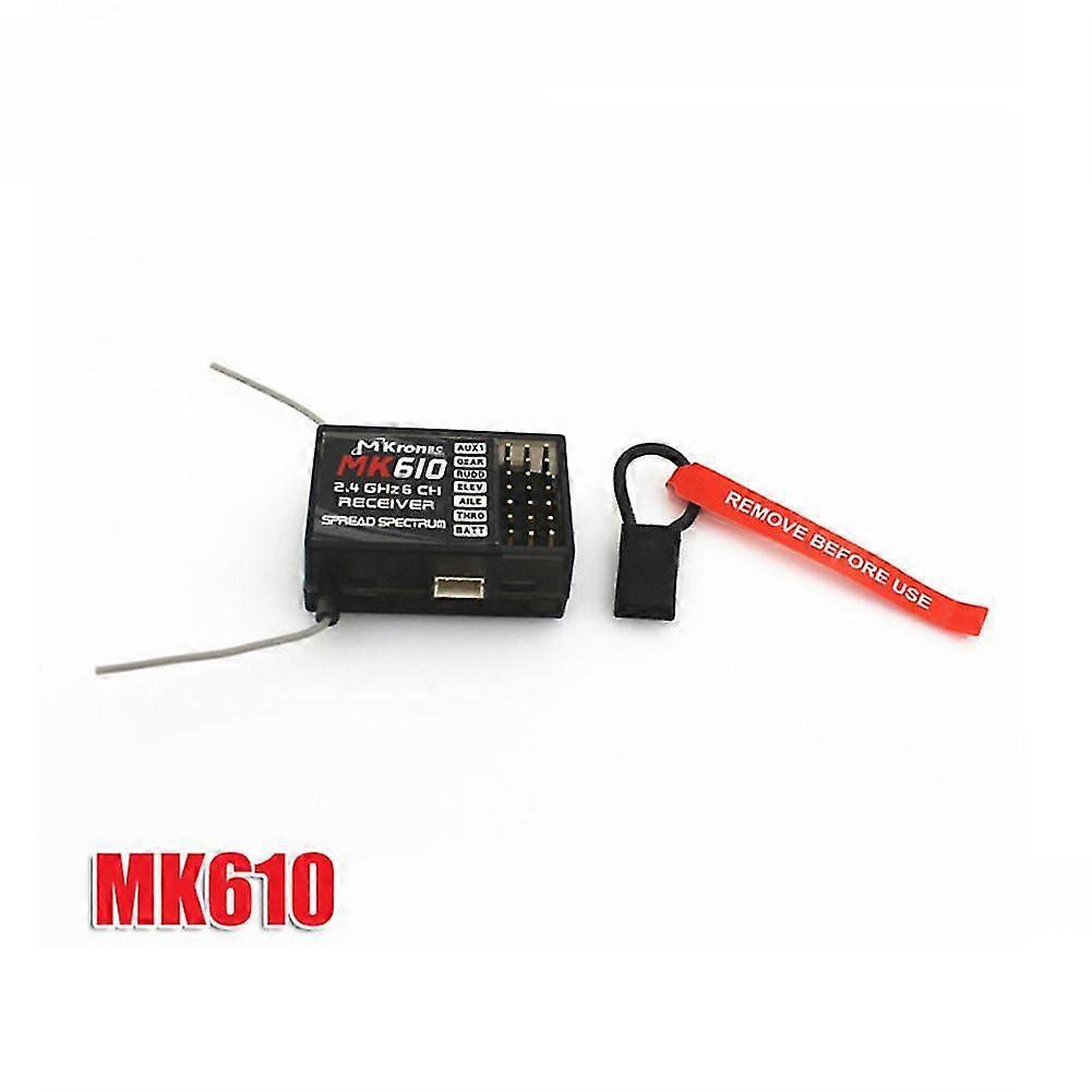 2.4GHz 6CH DSM2 MK610 RC Receiver Compatible AR6100 Receptor for ...
