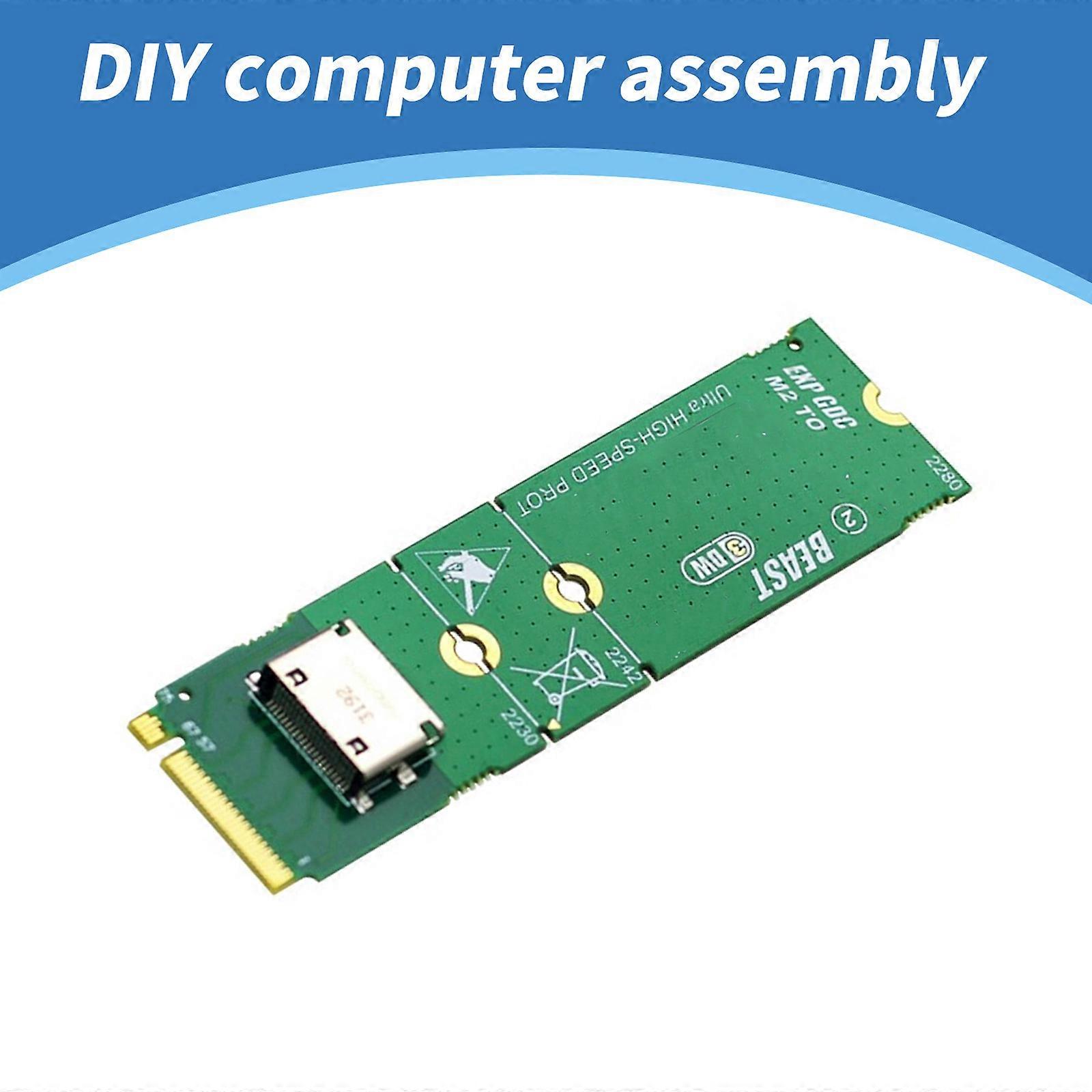 NVME M.2 M Key to OCuLink Adapter for OCULINK GPU Dock PC Laptop to ...