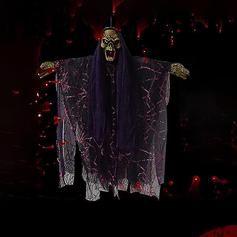 Hanging Ghost Halloween Décorations Nouveauté Électrique Effrayant ...