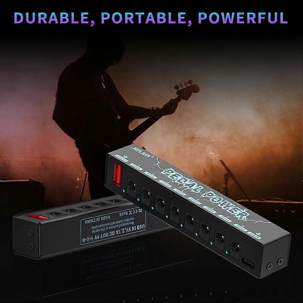 PEDAL POWER Guitar Pedal Power Guitar Effector Power Supply 8 Isolated ...