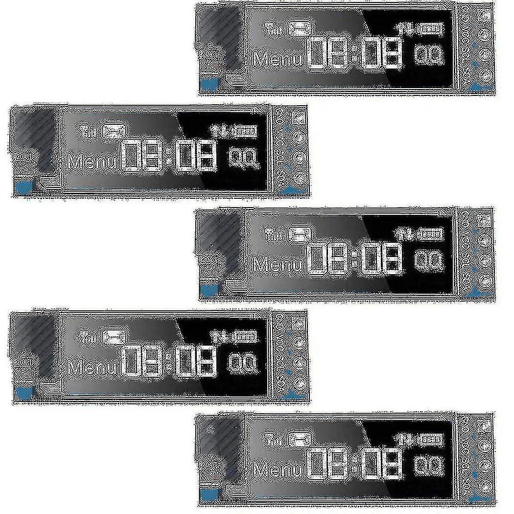 5 Pieces I2c Display Module 0.91 Inch I2c Oled Display Module Blue I2c Oled Screen Driver Dc 3 ...
