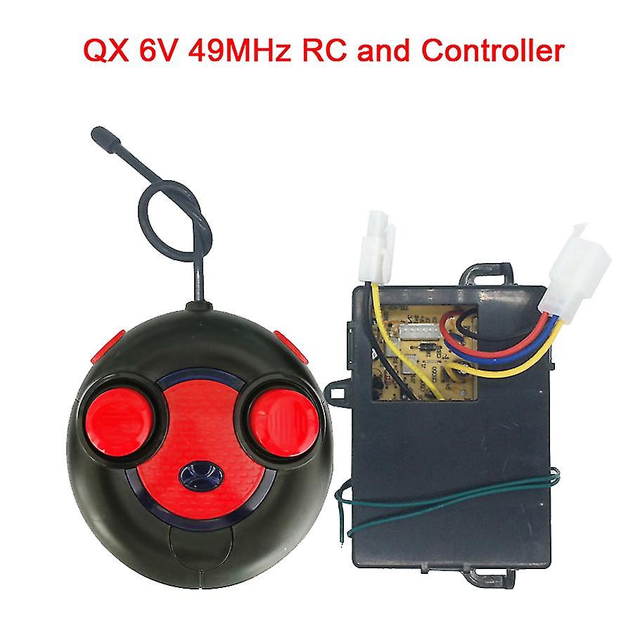 Qx 49mhz 6v Remote Control And Receiver compatible with Children's ...