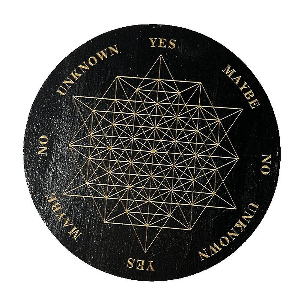 Wooden Star Pendulum Board Dowsing Divination Witchcraft Altar Pendulum ...