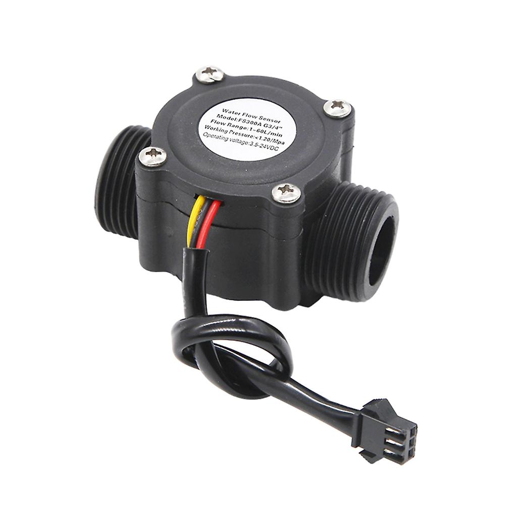 Water Flows Sensor 3/4'' Fluid Flows Meter Water Control Sensor 3.5V ...