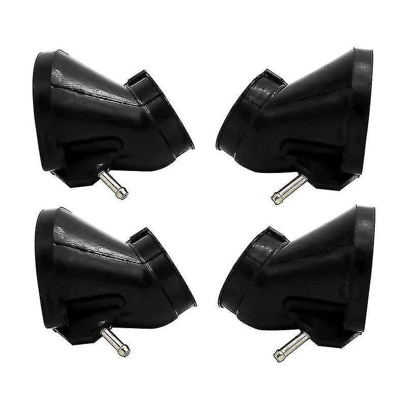 Pack - 4 Xvz1300 Carburetor Intake Manifolds Boot For Yamaha Royal Star 1300 Tour Classic 1996 ...