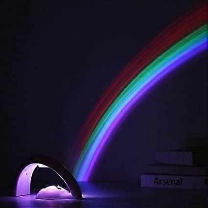 LED Rainbow Projector Light Reflection - Rainbow in My Room - Kids Gift ...