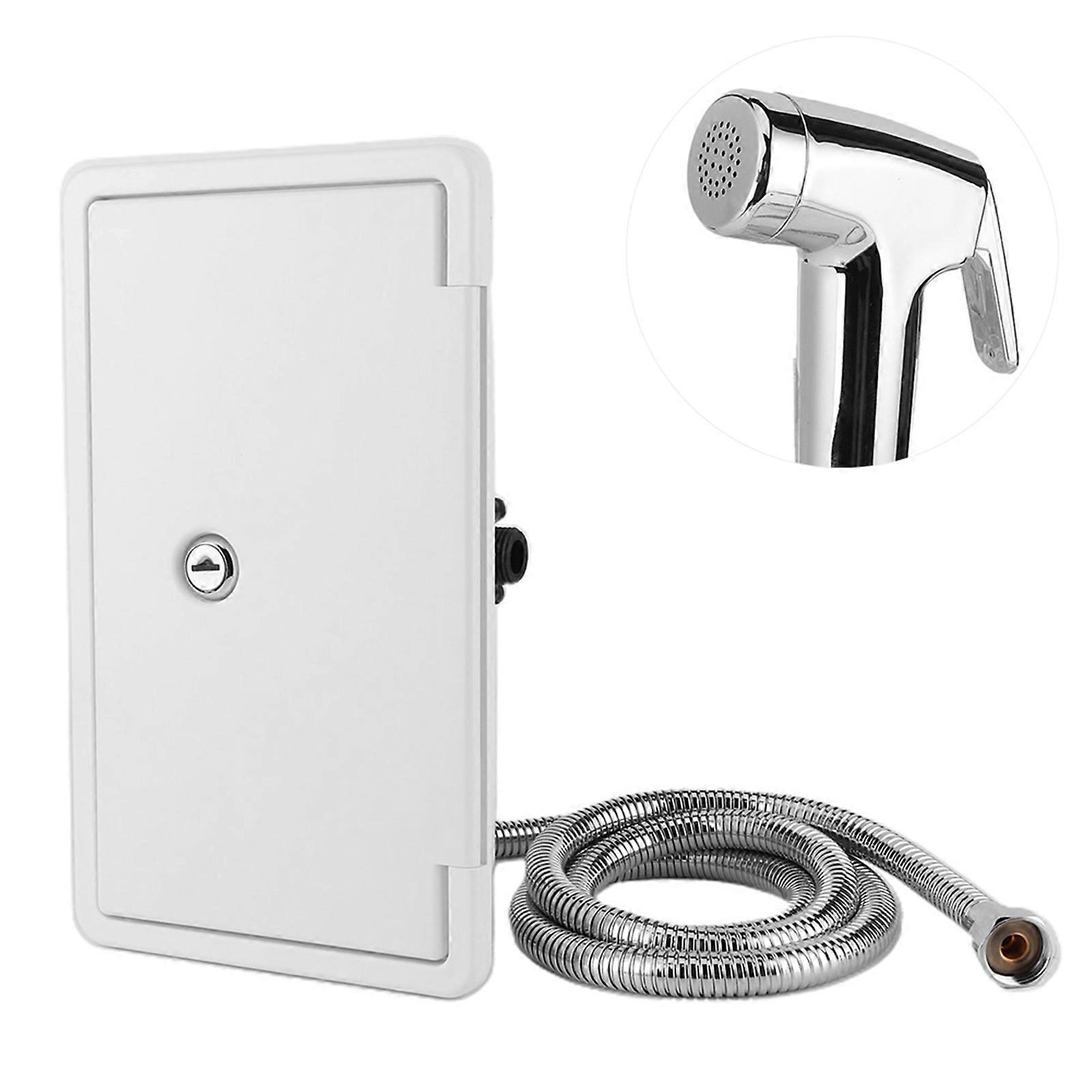 Exterior Shower Box Hot Cold Switch with 2 Keys Kit for Marine Boat ...