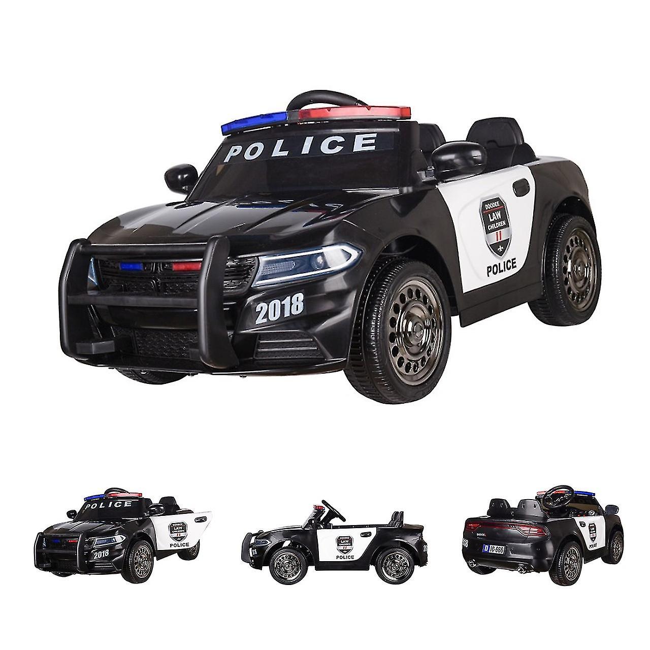 ES-leker barn elektrisk bil politiet design 66 sirene politiet lys med ...