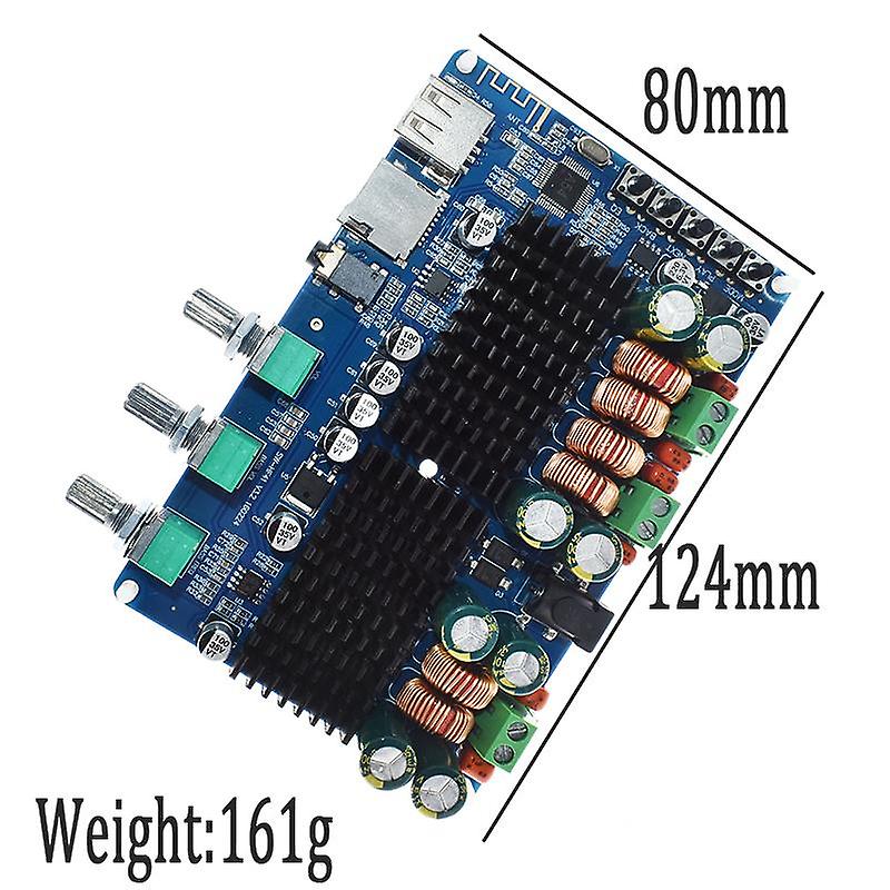 Tpa3116 50w+50w bluetooth usb tf decoding 2.1 channel digital power ...