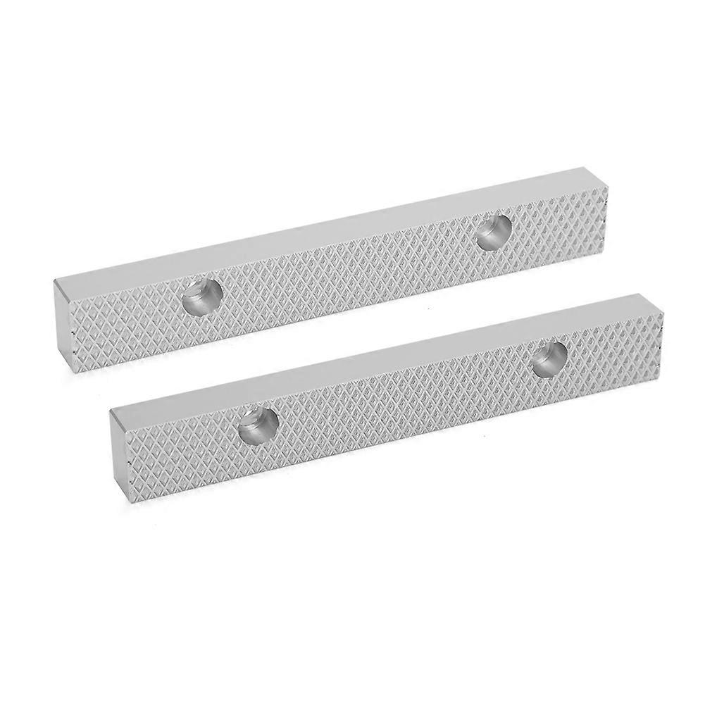 Vise Jaws Vice jaw pad with 1/2 W 3/4H 1/2T OFFSET WITH 3 C-C With 4 ...