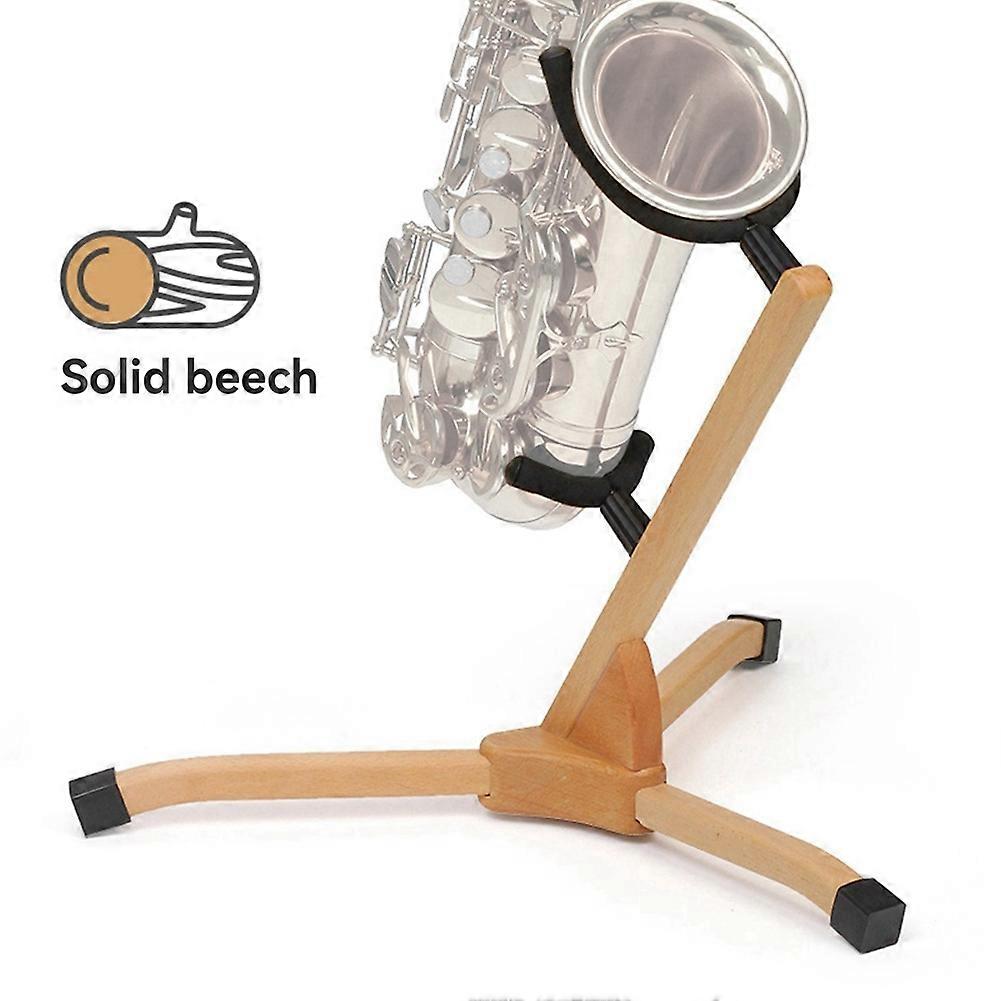 Beech Wood Alto Saxophone Stand Tenor Saxophone Accessories Holder ...