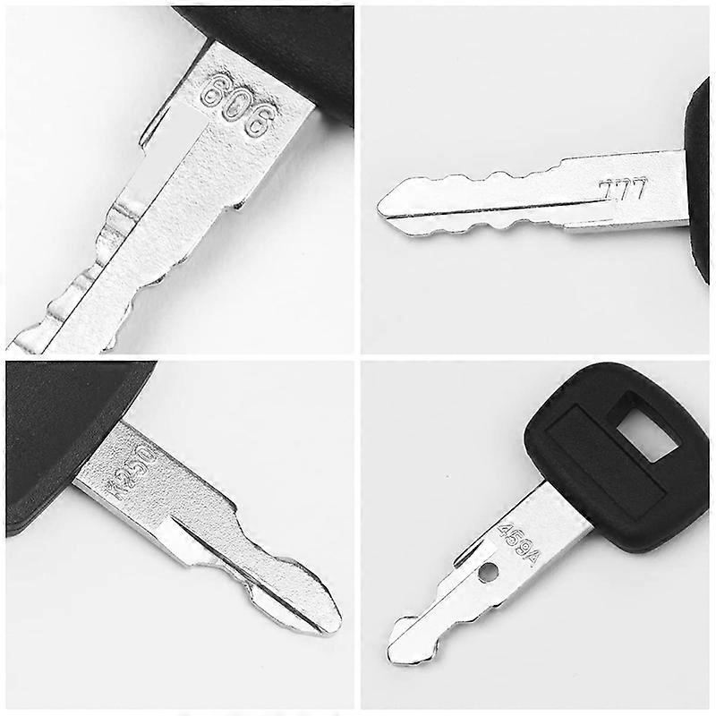 12 Keys Heavy Equipment Construction Ignition Key For Caterpillar Jcb ...
