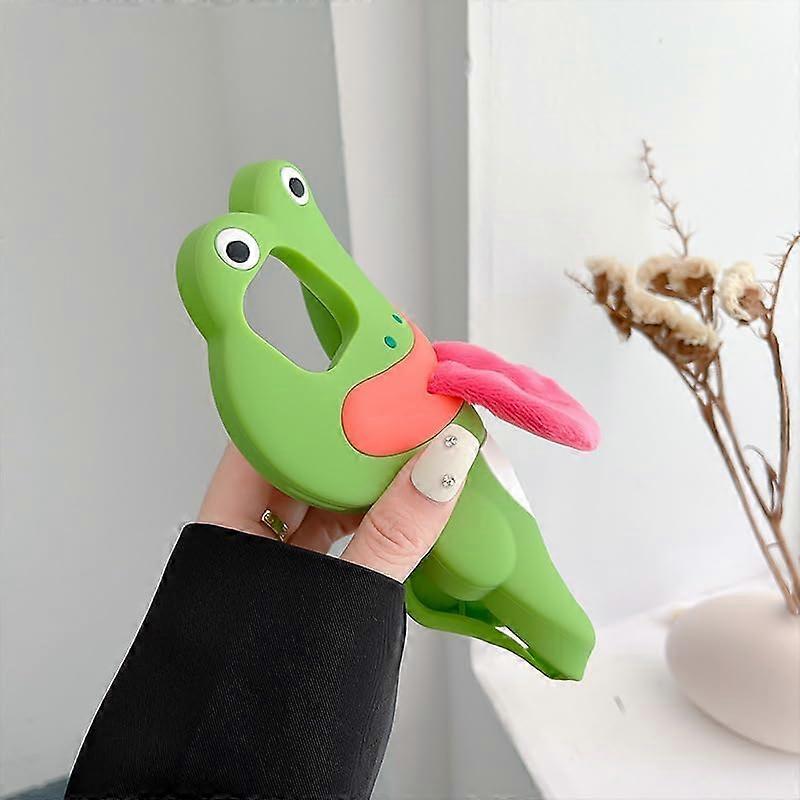 3D Funny and Silly Weird Frog Phone Cases [3D Plush Tongue] Ugly Phone ...