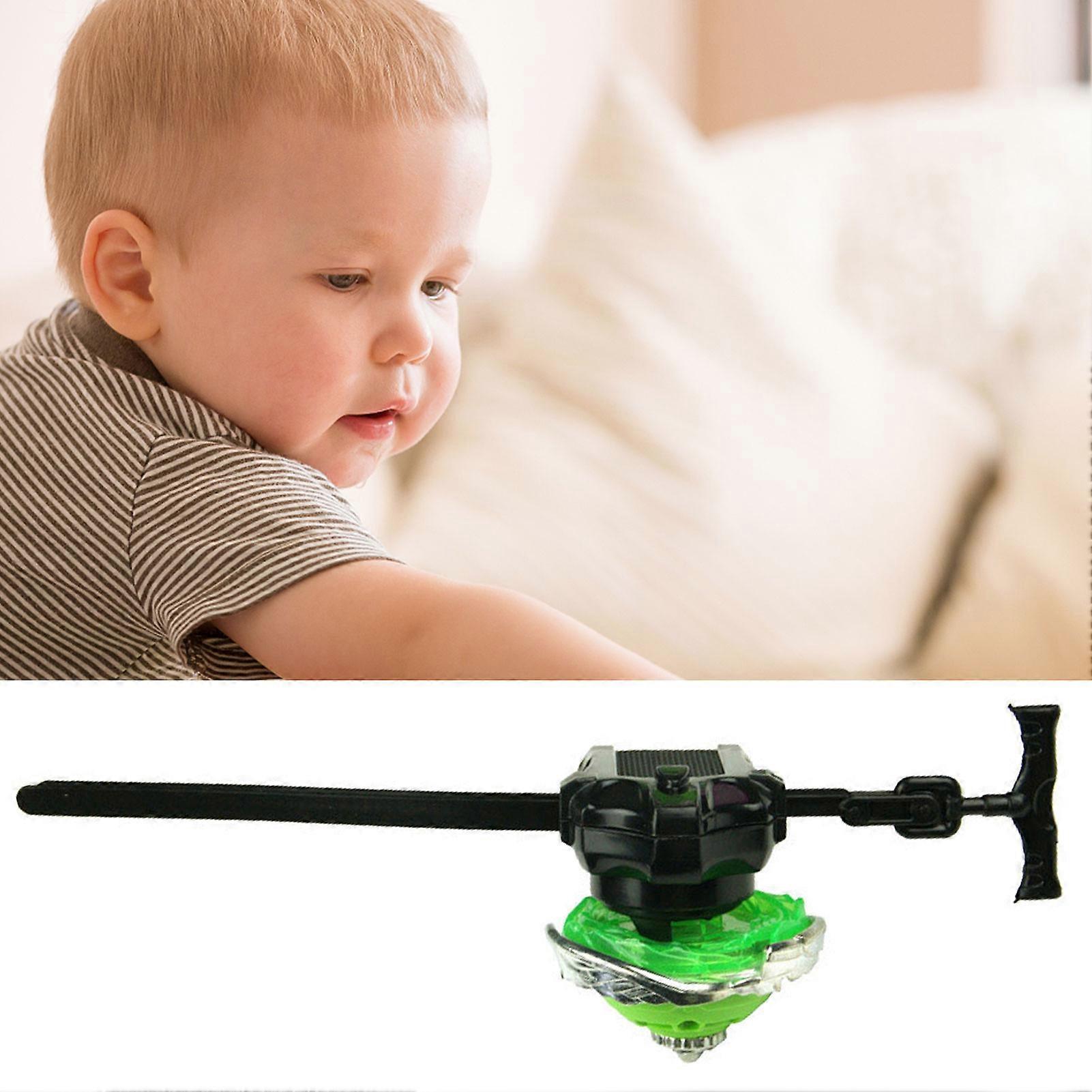 Luminous Gyro with Colorful Light Fighting Gyro with Pull Ruler ...