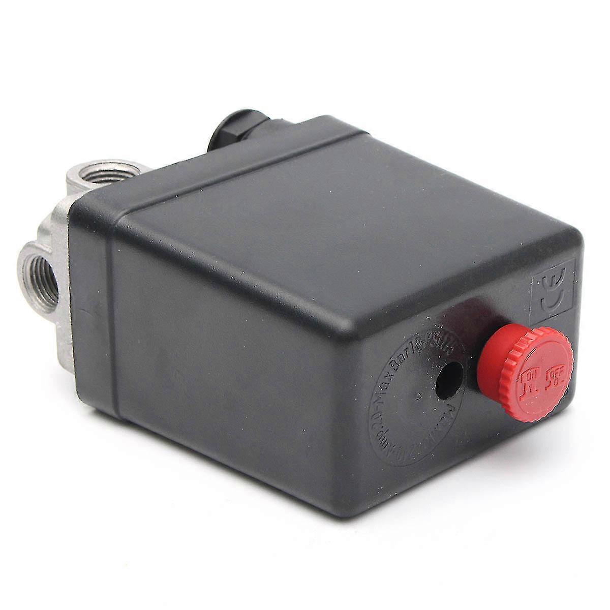 1/4' 4 Port 12 Bar Single-phase Air Compressor Pressure 0-175 Psi ...