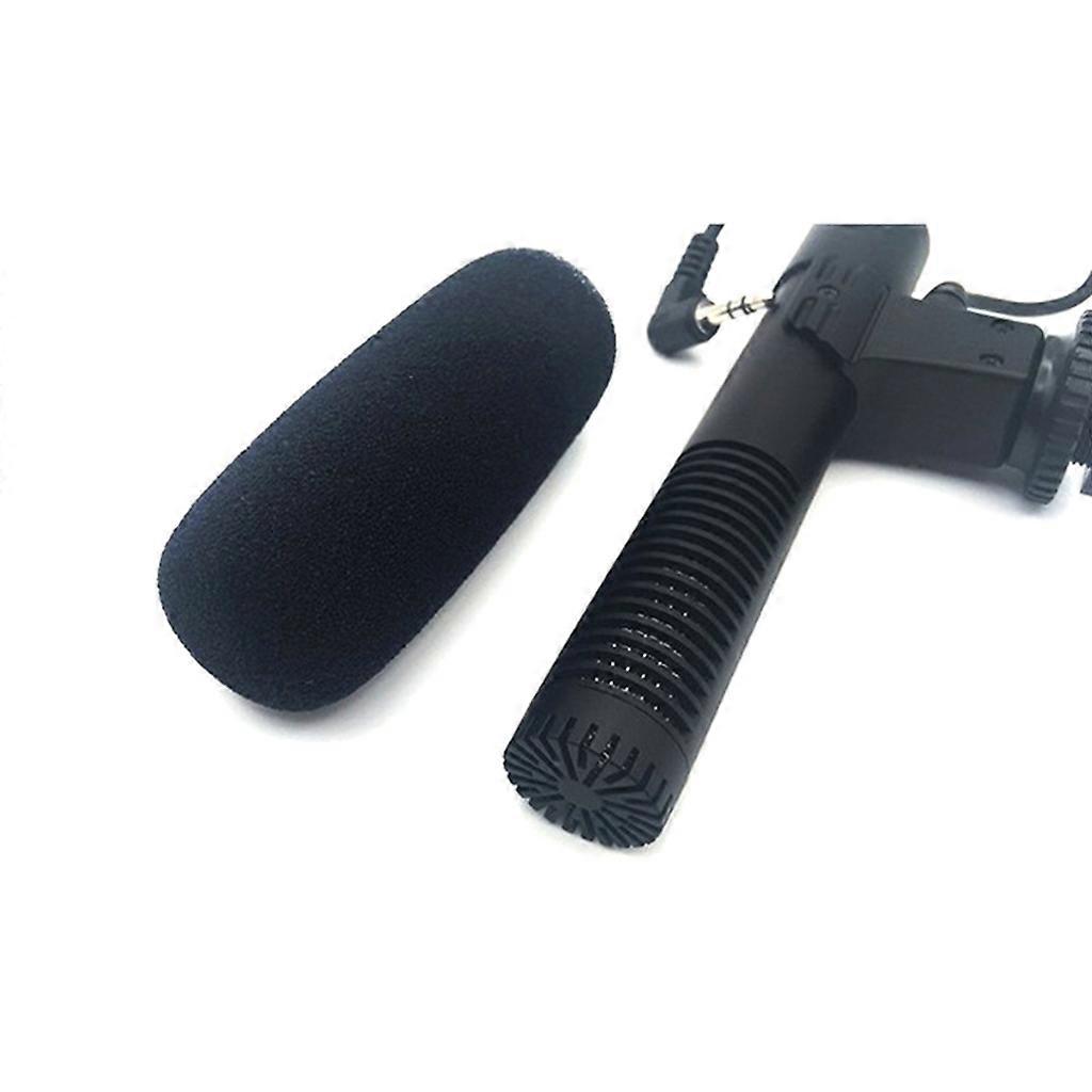 3.5mm Stereo Recording Interviews Microphone for DSLR Camera Video ...