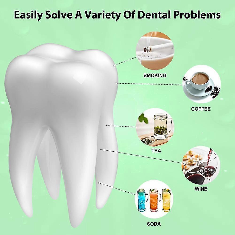 3x Tooth Powder Black Tooth Washing Powder Tobacco Stains Activated ...