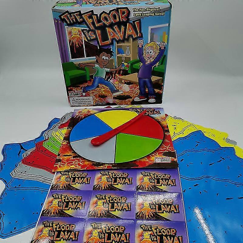 Interactive toy, floor is lava, interactive fun physics lava jump ...