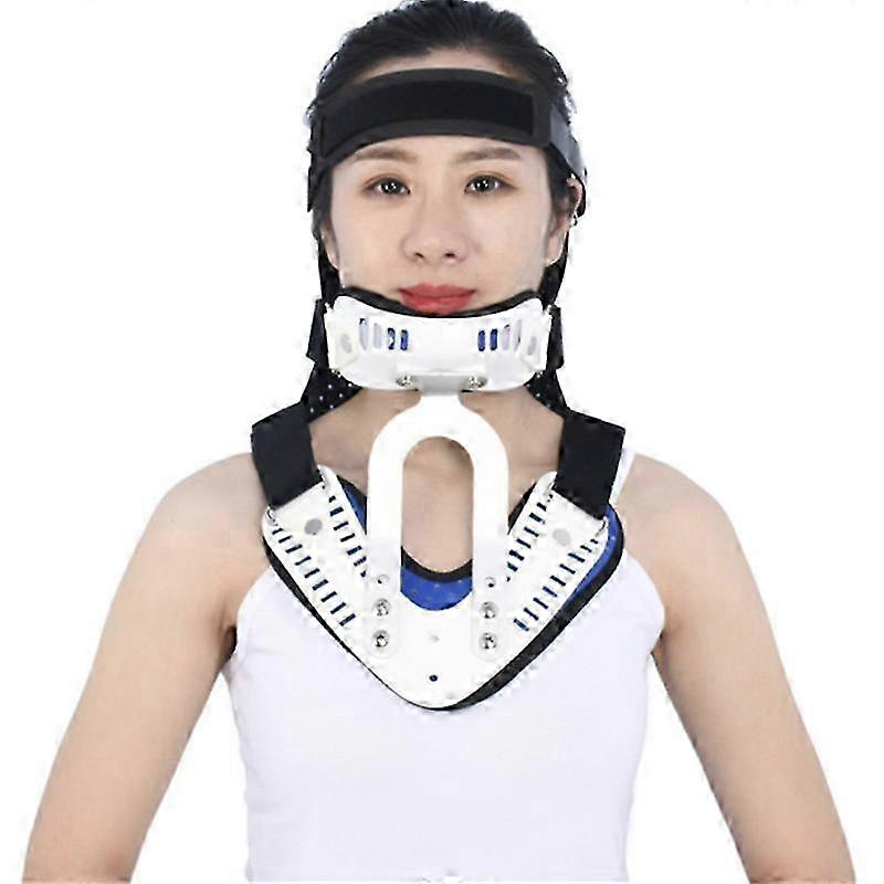 MIMIGO Cervical Thoracic Corrector Orthosis,Adjustable Head Neck Chest Thoracic Halo Brace ...