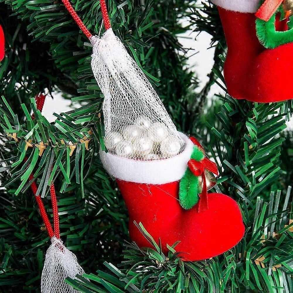 Christmas Candy Boots 12Pcs Hanging Christmas Sock, Christmas Boot, for ...