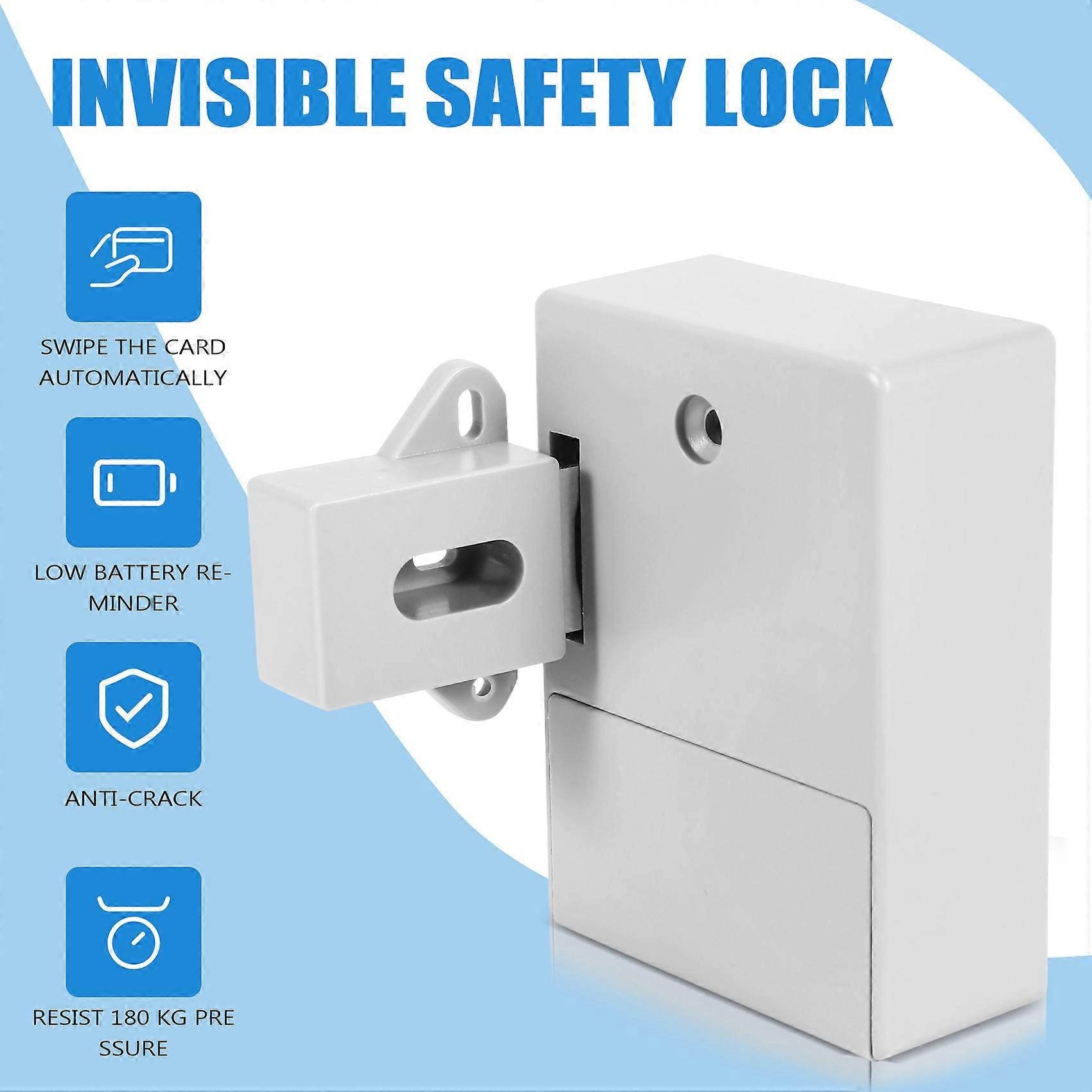 Invisible Hidden RFID Free Opening Intelligent Sensor Cabinet Lock ...