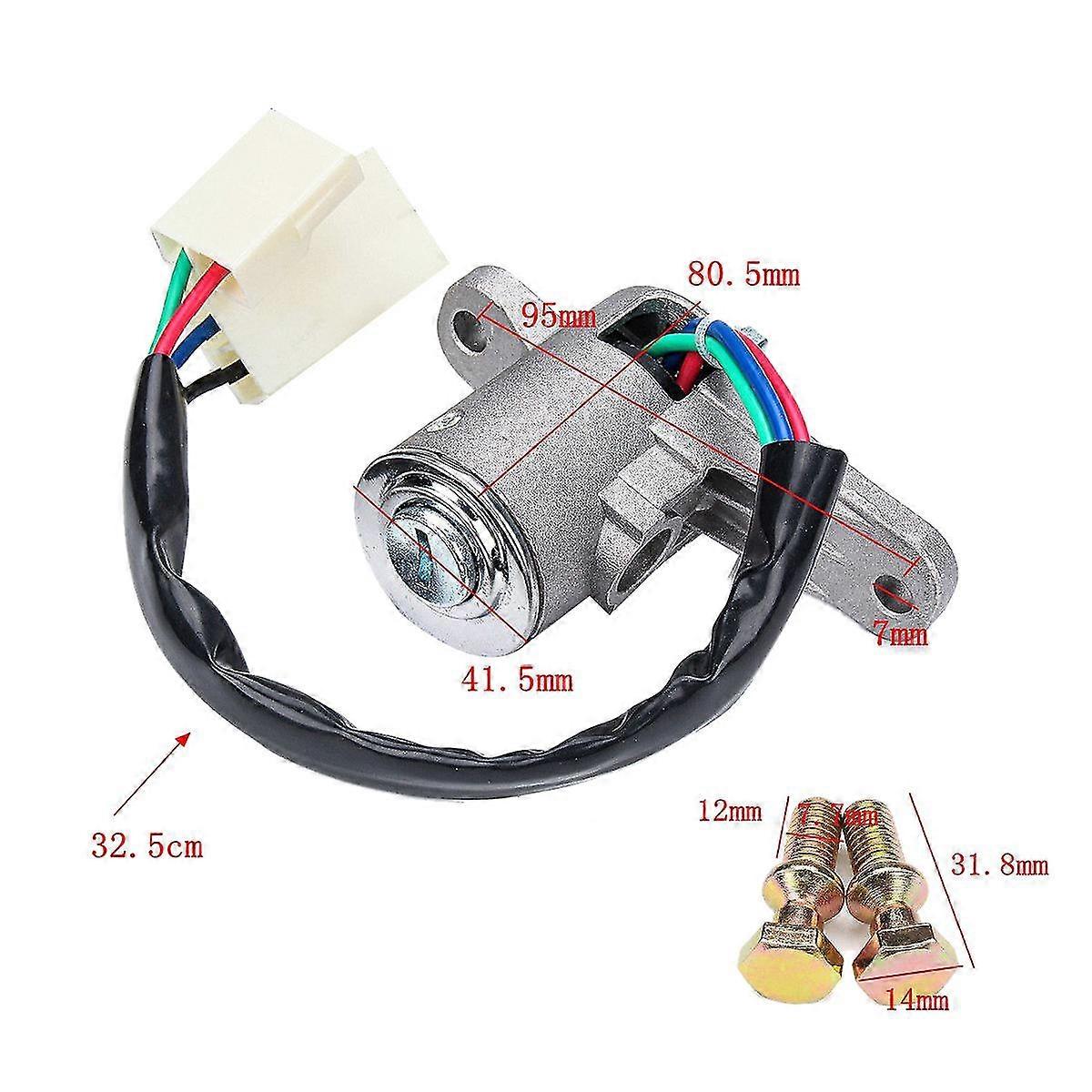 Ignition Barrel Switch Cylinder Lock with 2 Keys for Eurocargo Eurotech ...