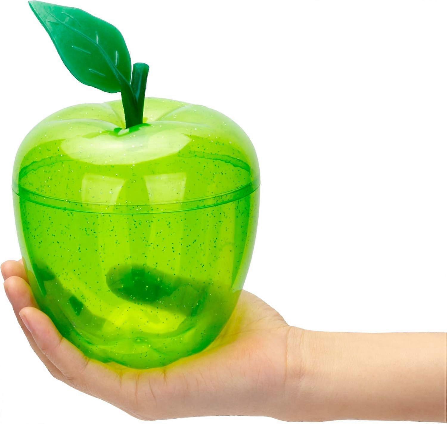 Green Apple Container, Apple Shaped Candy Toy Gift Filling Containers ...