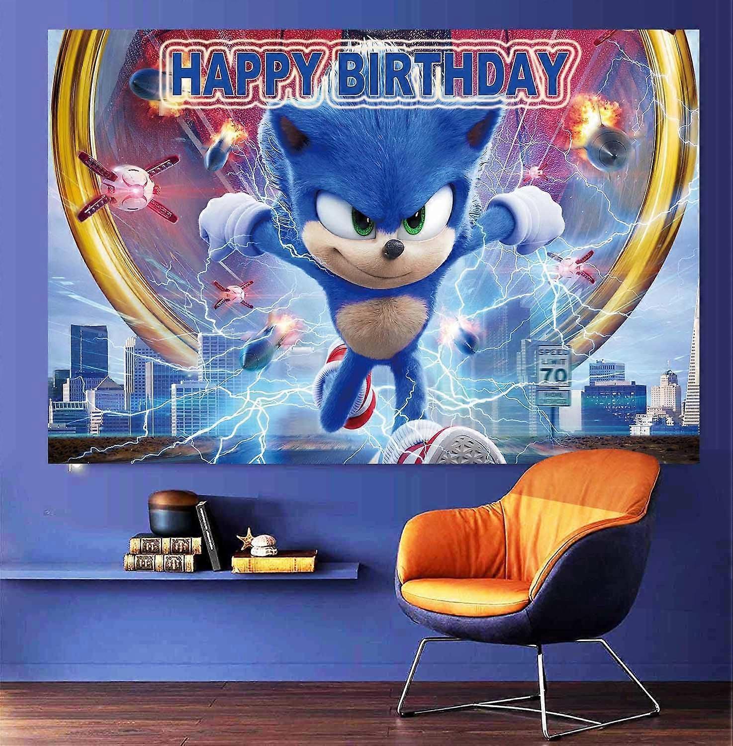 5X3 FT Birthday Backdrop for Party, Soni Birthday Decoration with Good ...
