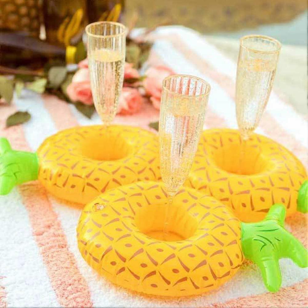 Inflatable Drink Holder 3 Pack Drink Pool Floats Cup Holders for Summer ...