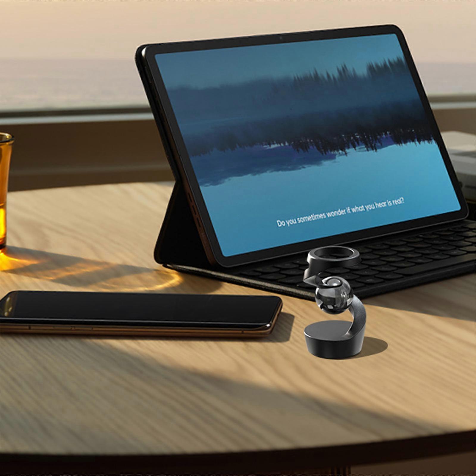 Gravity Defying Kinetic Desk Toy, Desktop Suspended Gyroscope Stress ...