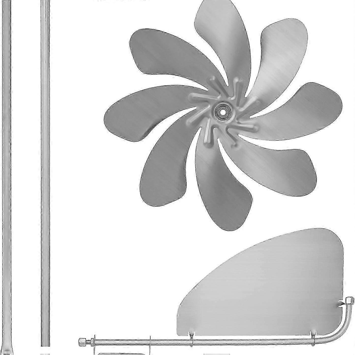 2PCS Windmill Speedy Outdoor Stainless Steel windmill Outdoor ...