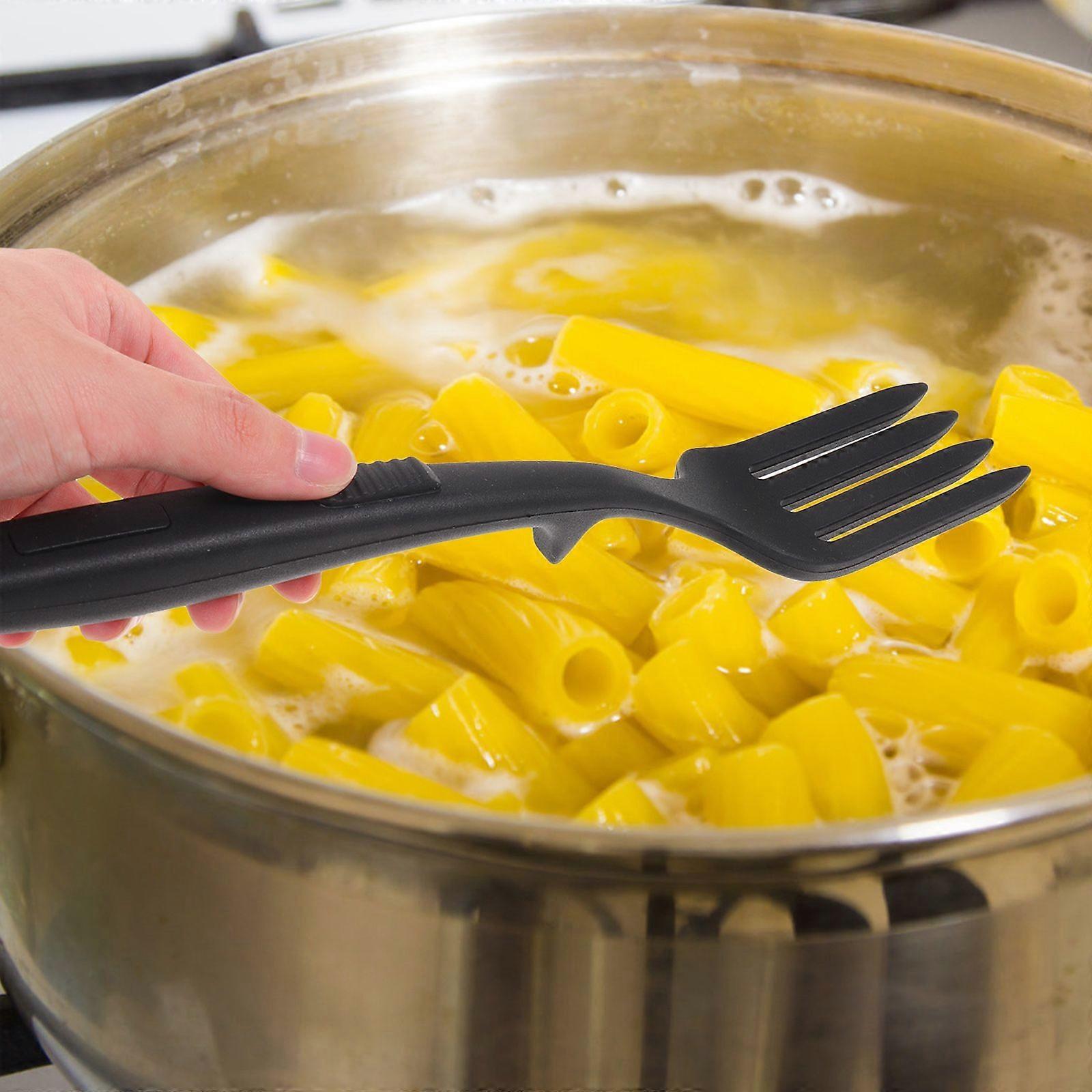 2Pcs Silicone Pasta Fork Multi-function Cooking Fork Reusable Fork ...