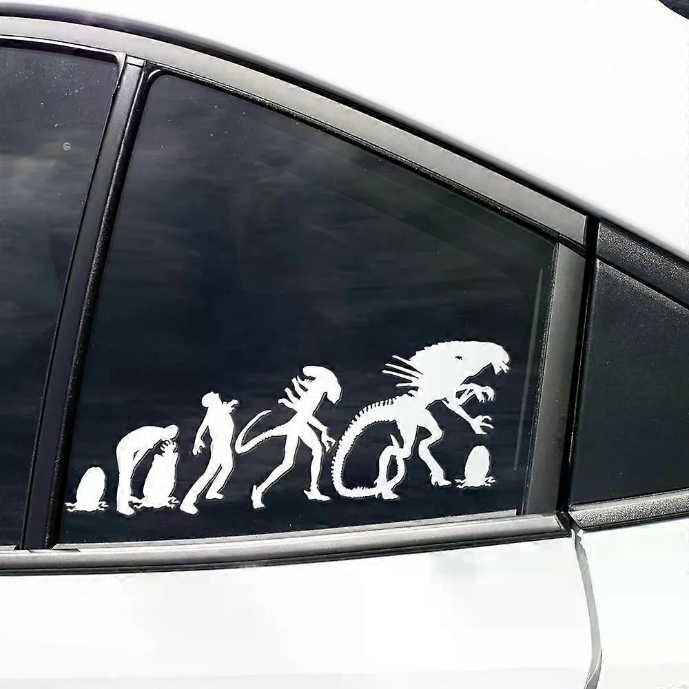 Alien Xenomorph Car Sticker HR Giger Egg to Alien Queen Evolution Vinyl ...