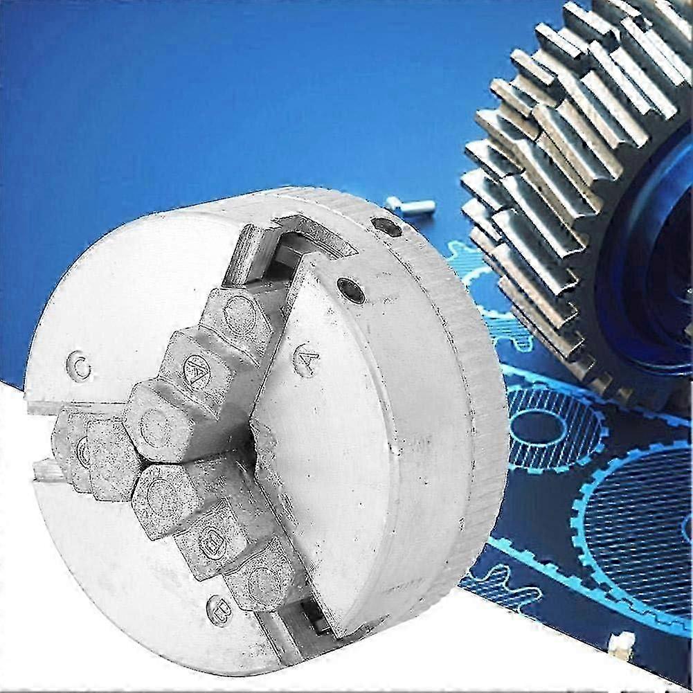 Mini Lathe Chuck Z011 Zinc Alloy 3 Jaw Clamp Accessory for Metal Lathe ...