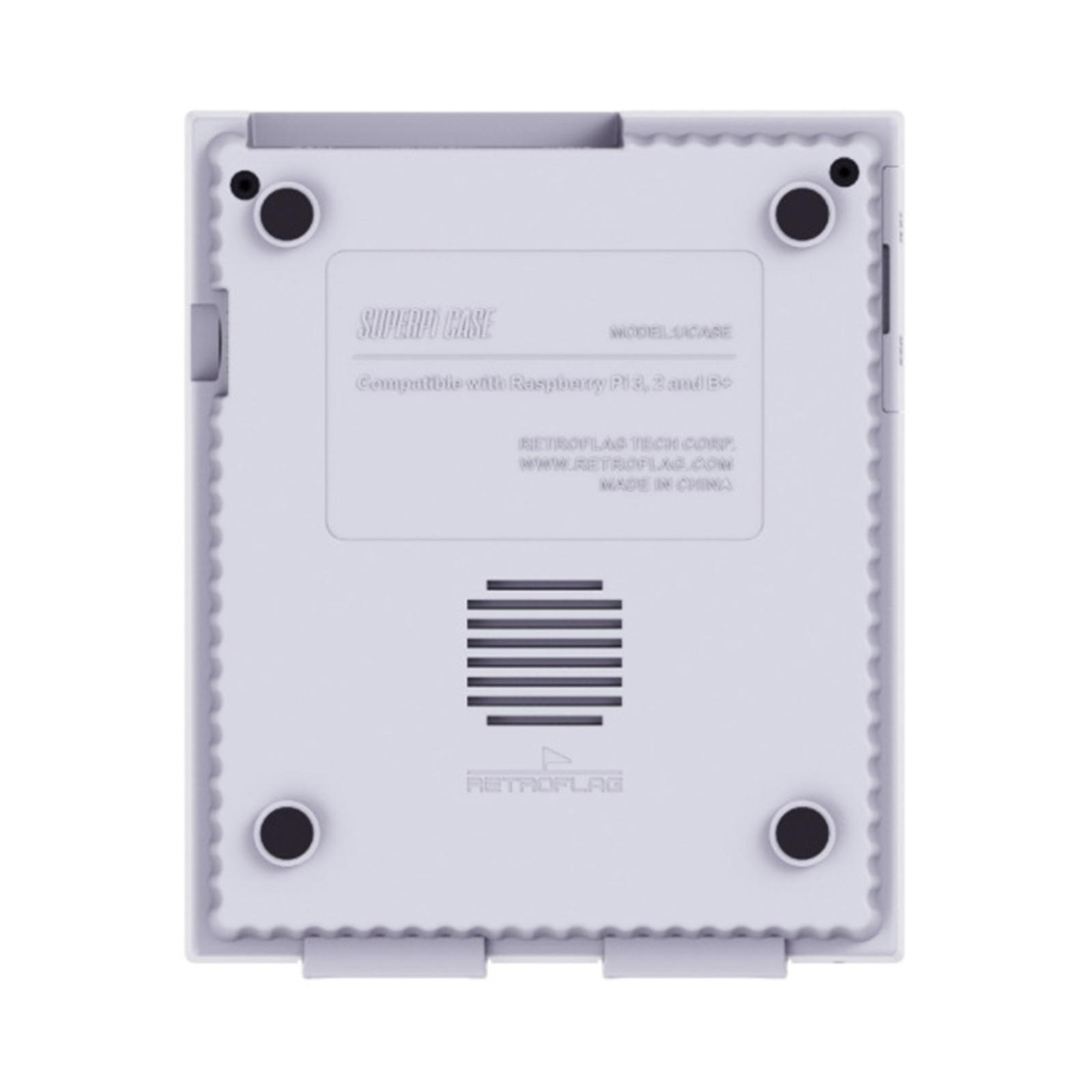 Retroflag Raspberry Pi Case Superpi Case Functional Power & Safe Reset Button | Fruugo UK
