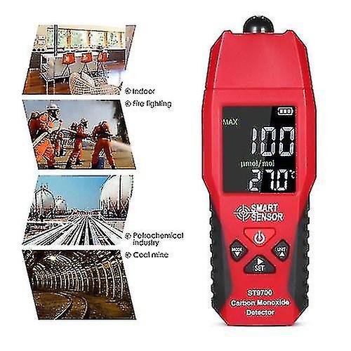 Smart Sensor St9700 Handheld Carbon Monoxide Meter With High Precision ...