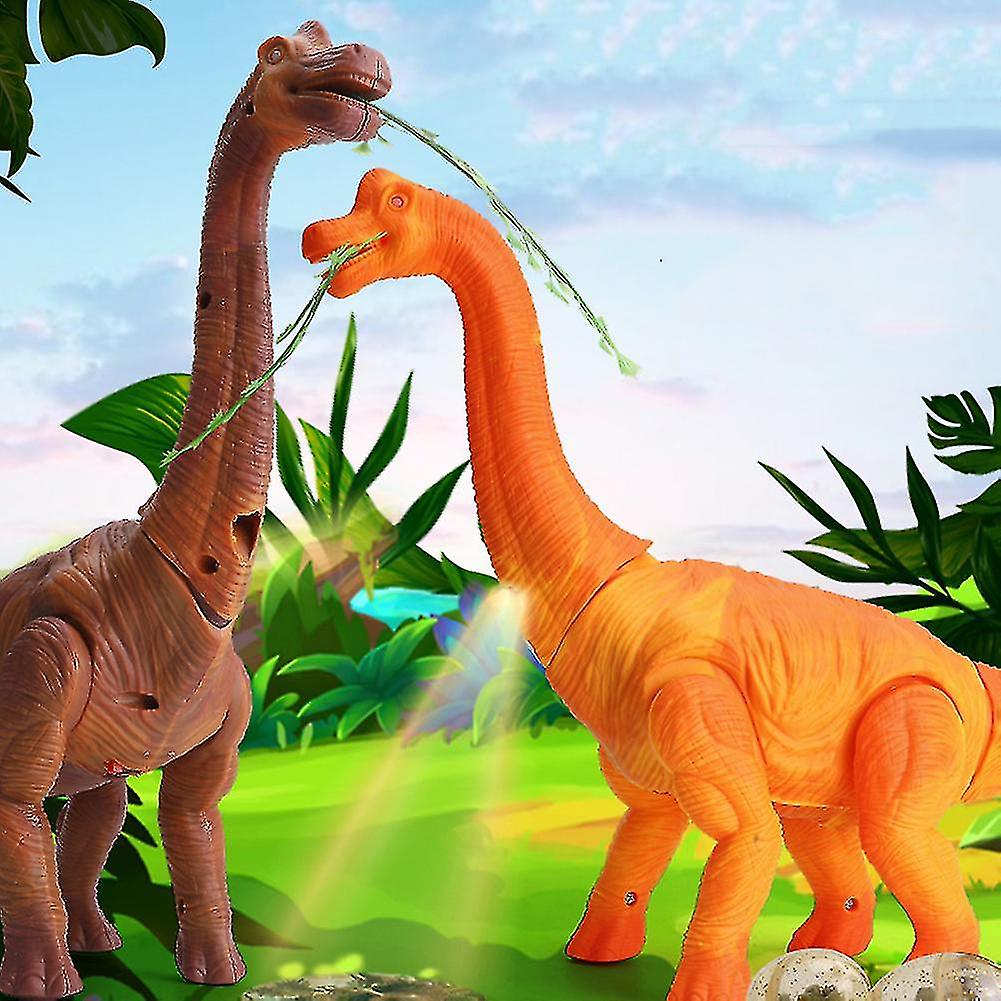 Electronic Egg Laying Walking Dinosaur Projection Moving Tail Model Kid ...