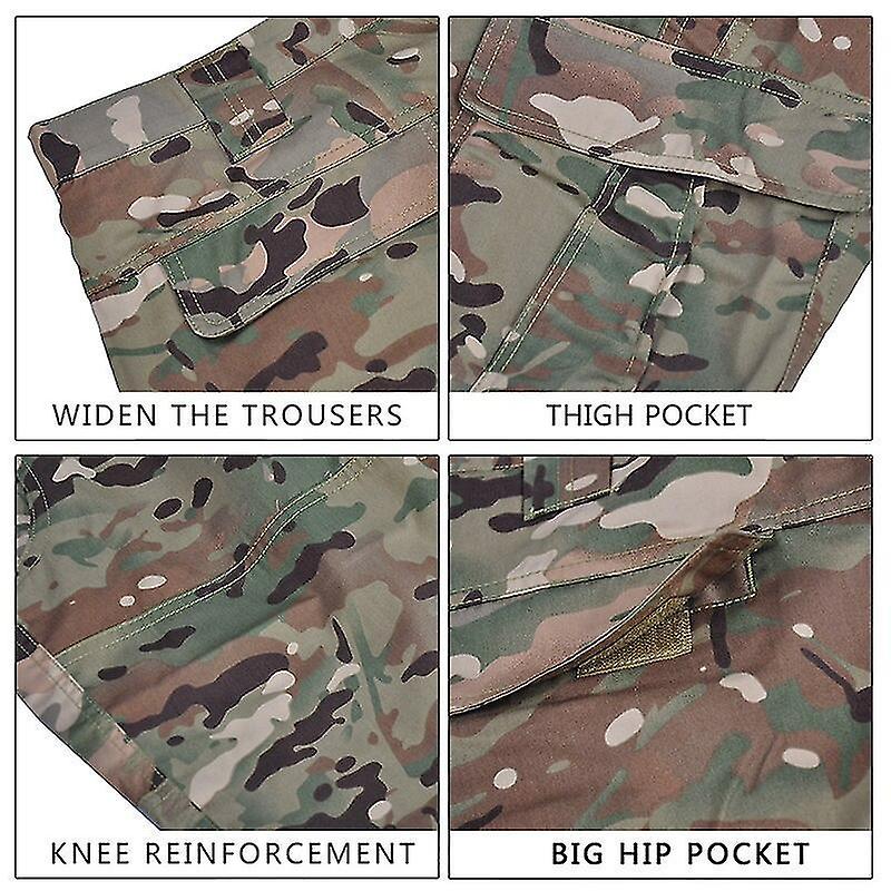 Mannen Camouflage Pak Combat Tactische Leger Doek Airsoft Militaire ...