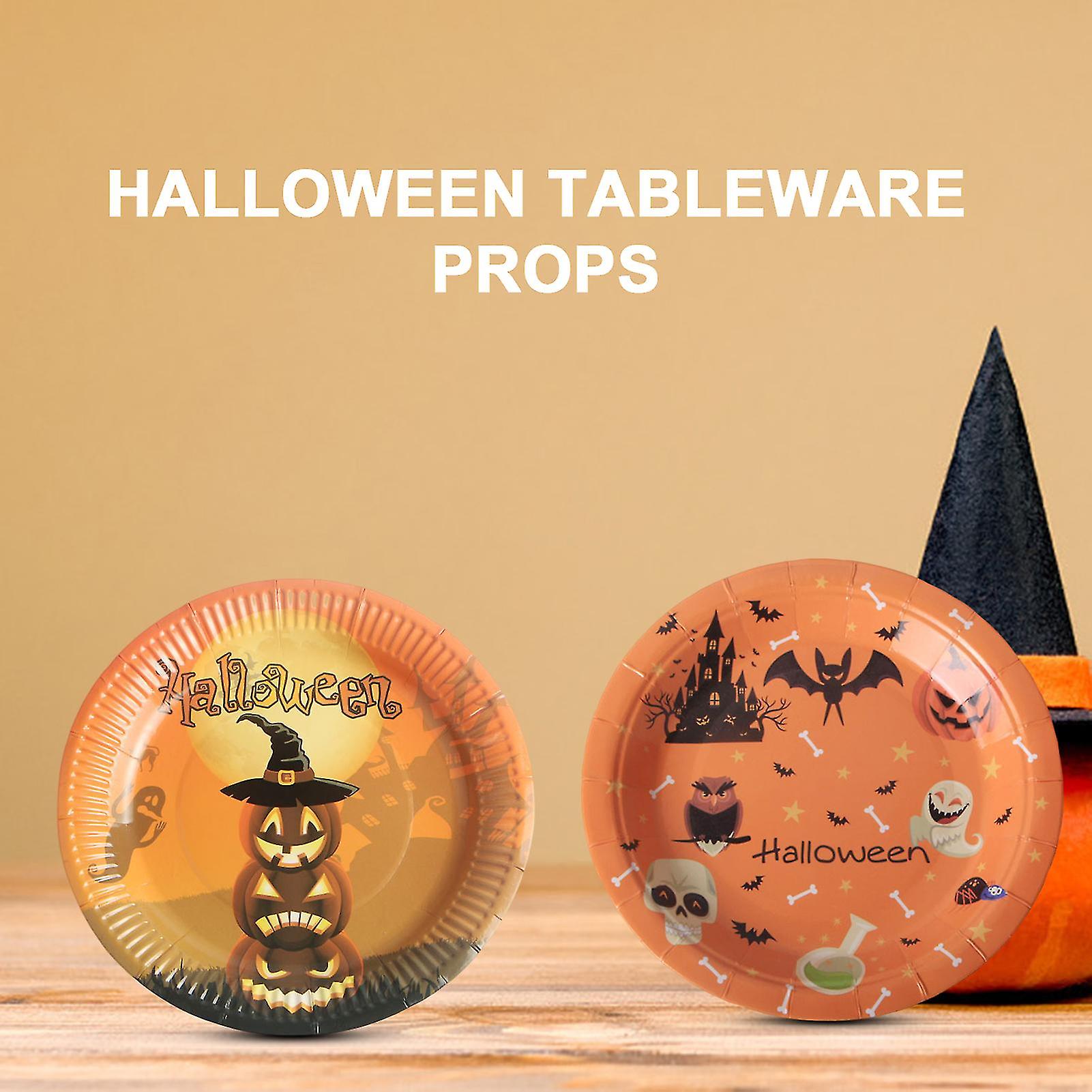 Disposable Paper Plate Food Grade Portable Waterproof Safe Colorfast Table Decoration Tableware ...