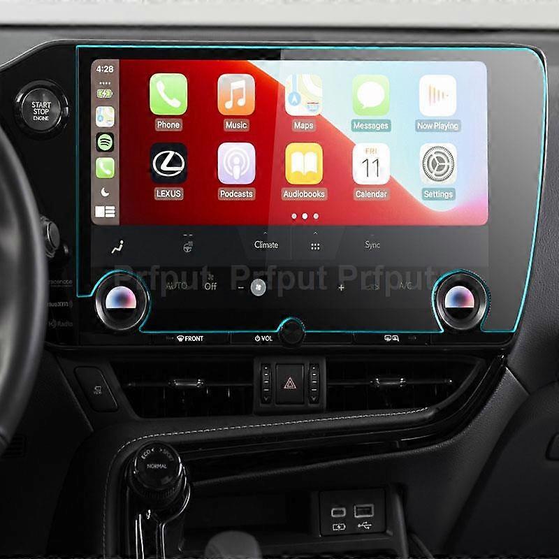 car interior decoration Tempered glass film protector For Lexus NX ...