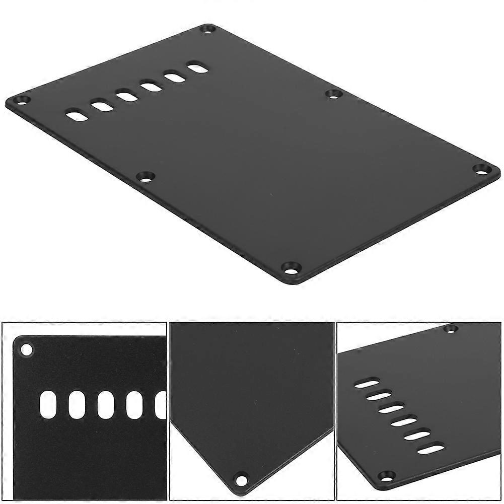 Electric Guitar Rear Cover Plate Back Panel Cover Plate Six Hole ...