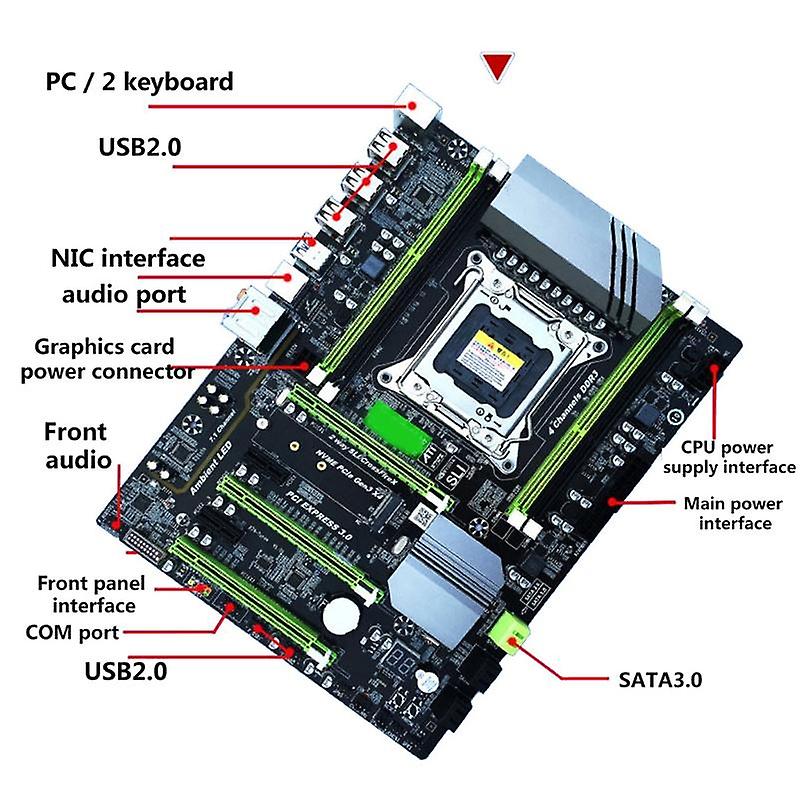 F19e x79t lga 2011 cpu ordinateur mainboard ddr3 ordinateur de bureau ...
