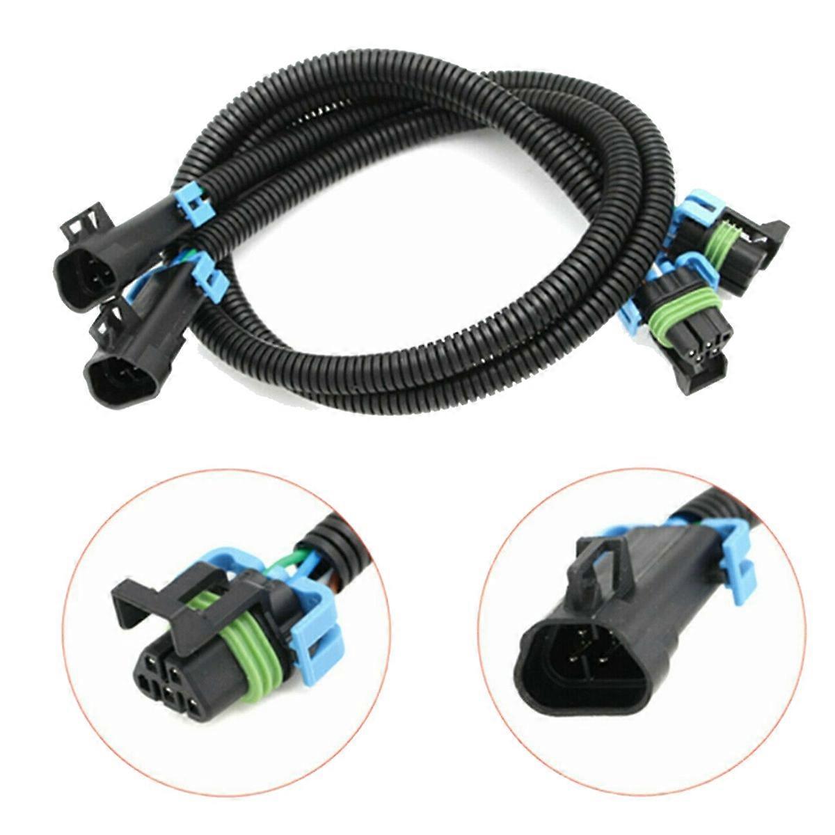 Pair 24 inch Oxygen O2 Sensor Extension Wire Harness for LS3 LS7 L99 ...
