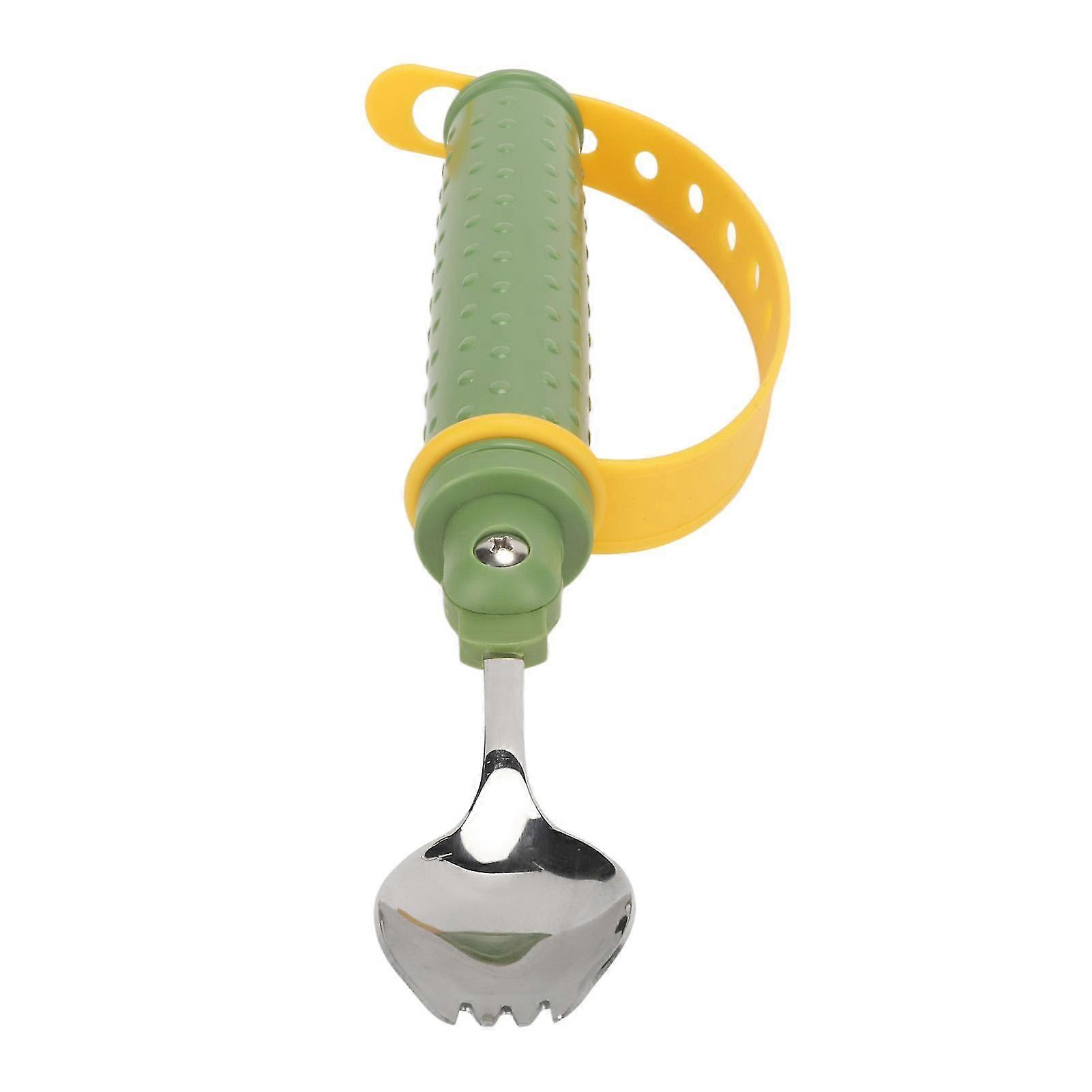 Easy-Grip Elderly Spoon: Combating Parkinson's Challenges | Fruugo UK