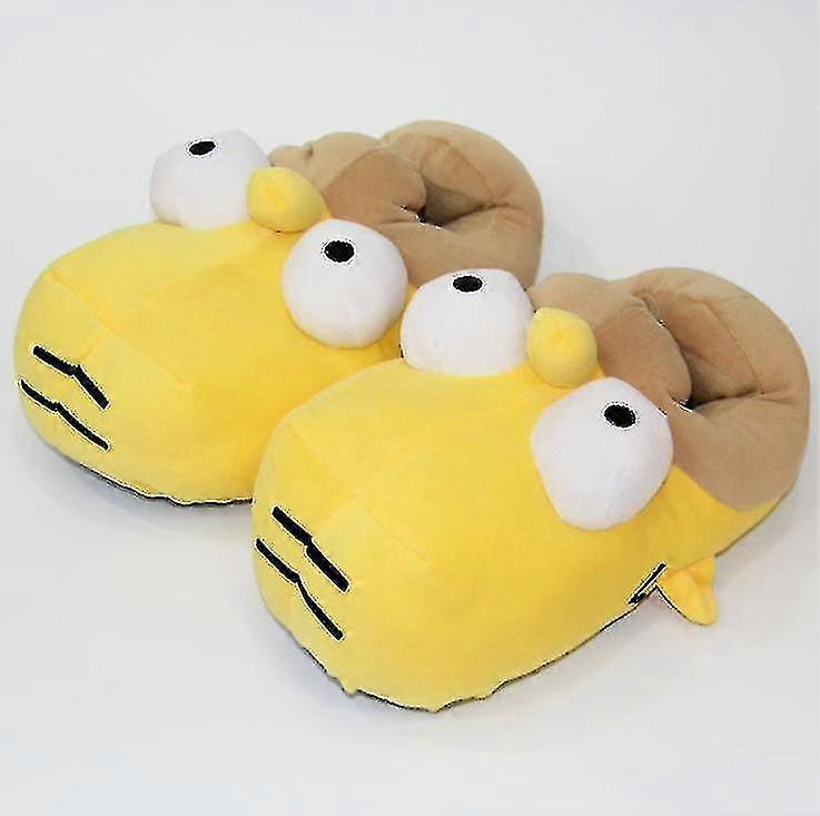 Simpsons Funny Plush Slippers Warm Winter Indoor | Fruugo UK