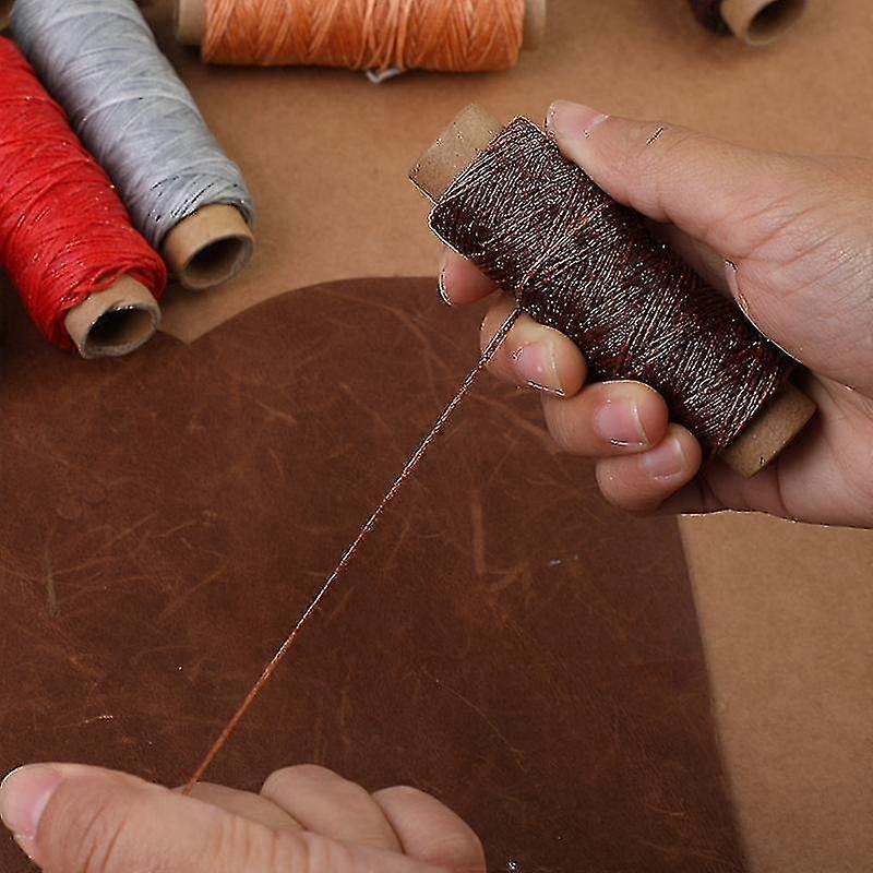 Colors Waxed Thread Leather Sewing Thread,hand Stitching Thread For ...