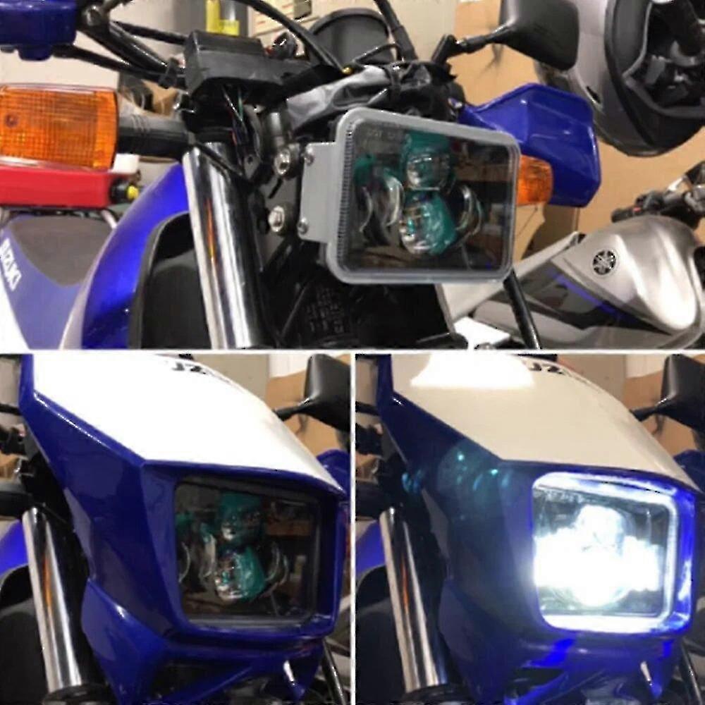 For Motorcycle Suzuki Drz400sm Drz400s Halo Led Headlight 4x6inch Front ...